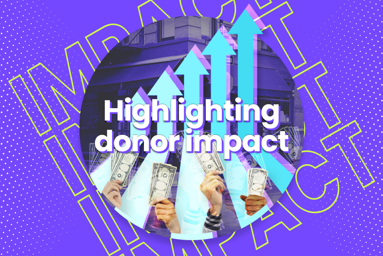 How to highlight the impact of every donation. - amplifi
